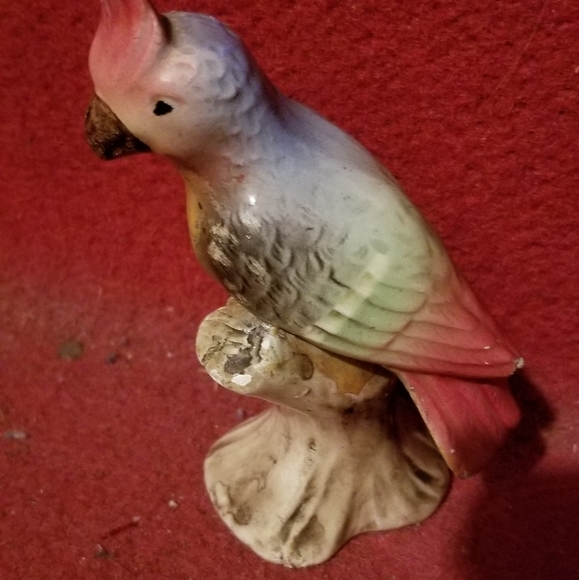 Handmade | Accents | Vintage Ceramic Parrot Handmade In Italy | Poshmark